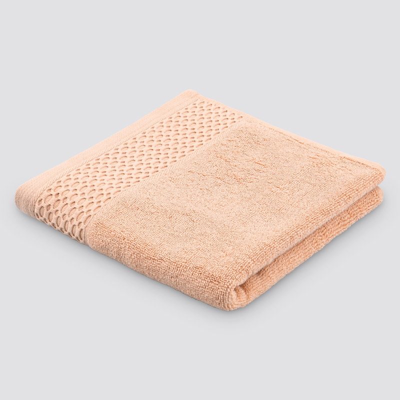 Serviette rose 'Eva' rose 50x90cm - L'Incroyable